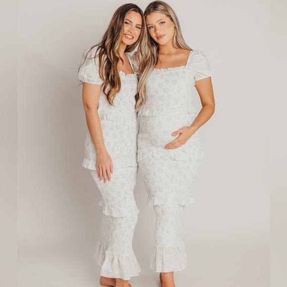 Mable | Dresses | Mable X Worth Collective Ada Smocked Floral Dress In ...